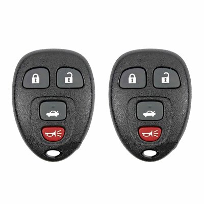 2 for Pontiac G6 2005 2006 2007 2008 2009 2010 Keyless Entry Remote Key ...