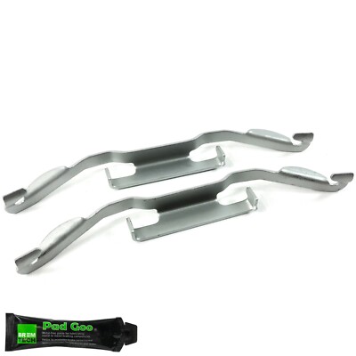 2X FRONT BRAKE CALIPER SPRINGS PAD FITTING KIT FIT: VOLVO V60 2010-2018 ...