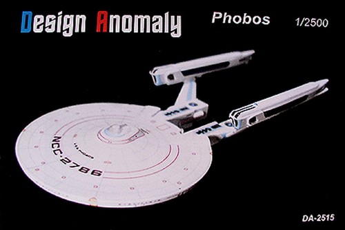 STAR TREK - Phobos- Resin Model kit- 1:2500 Scale - by Design Anomaly ...