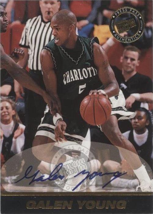 1999 Press Pass SE - Autographs Galen Young (AU, RC) for sale online | eBay