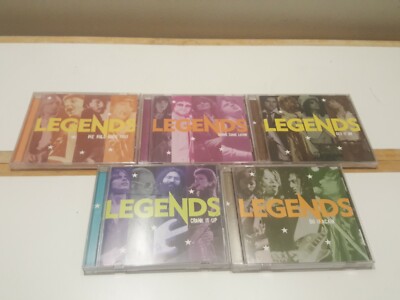 5 Time Life LEGENDS music CDs - Lot of 5 CDs READ ALL | eBay