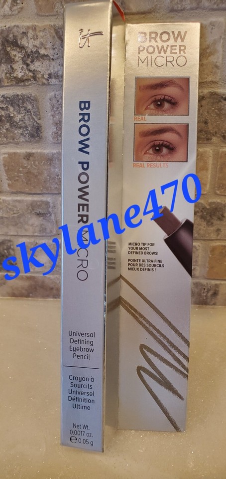 Brand New It Cosmetics Brow Power Micro Universal Taupe Defining ...