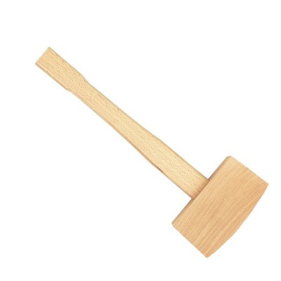 Solid Beech Wood Wooden Mallet Hammer Woodworking Tool Carving Mallet ...