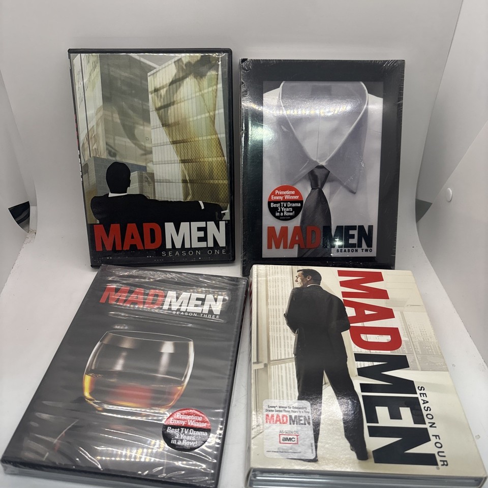 Mad Men DVD Season 1-6 1 2 3 4 5 6 AMC TV Series Jon Hamm Sealed | eBay