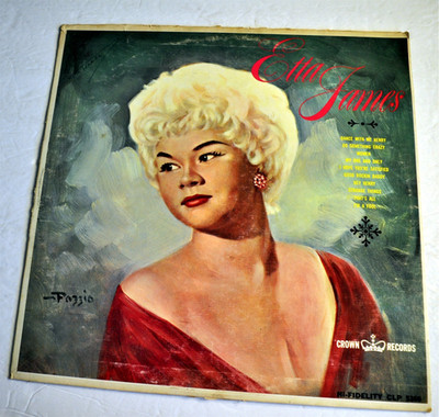 Blues LP: Etta James on Crown Records | eBay