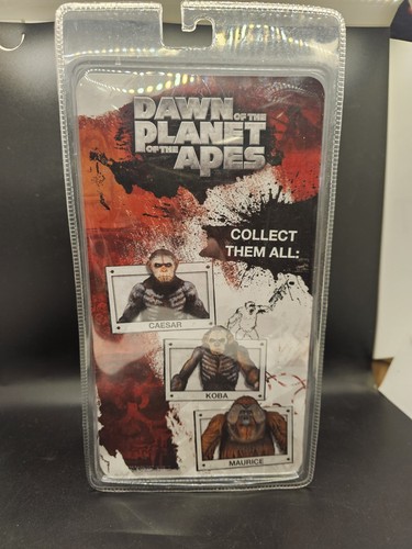 KOBA POTA ACTION FIGURE DAWN OF THE PLANET OF THE APES CHIMP NECA MOSC ...
