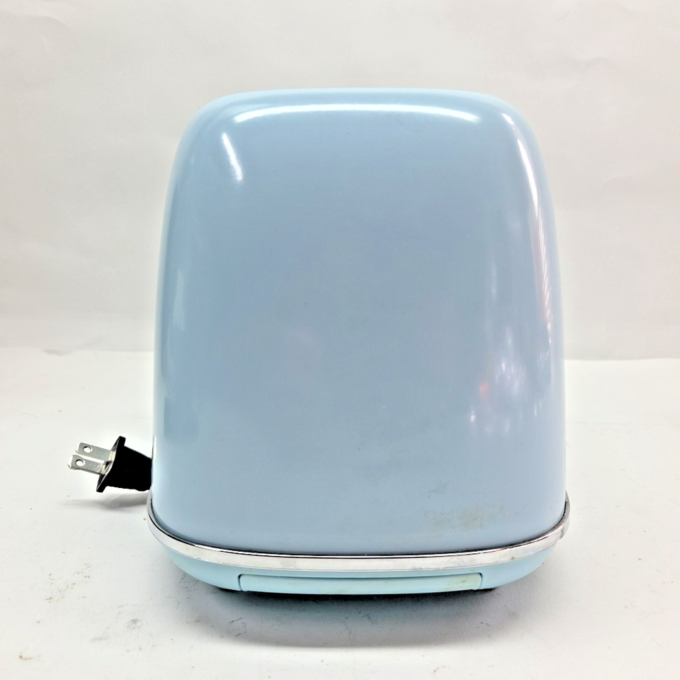 2 Slice Toaster Wide Slot Aqua Retro Style 6 Settings Bagel Function ...