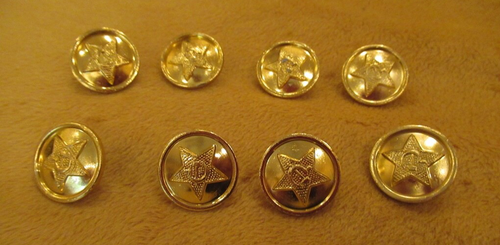 8 - USSR MILATARY UNIFORM BUTTONS - GOLDEN TONE | eBay