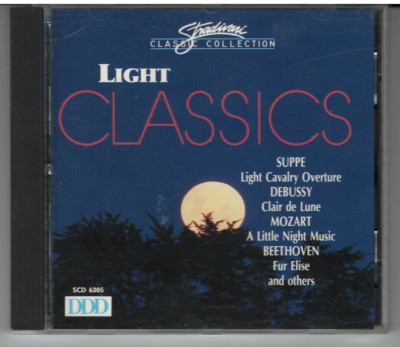 Light Classics Various Artists (CD, 1992, VG) | eBay