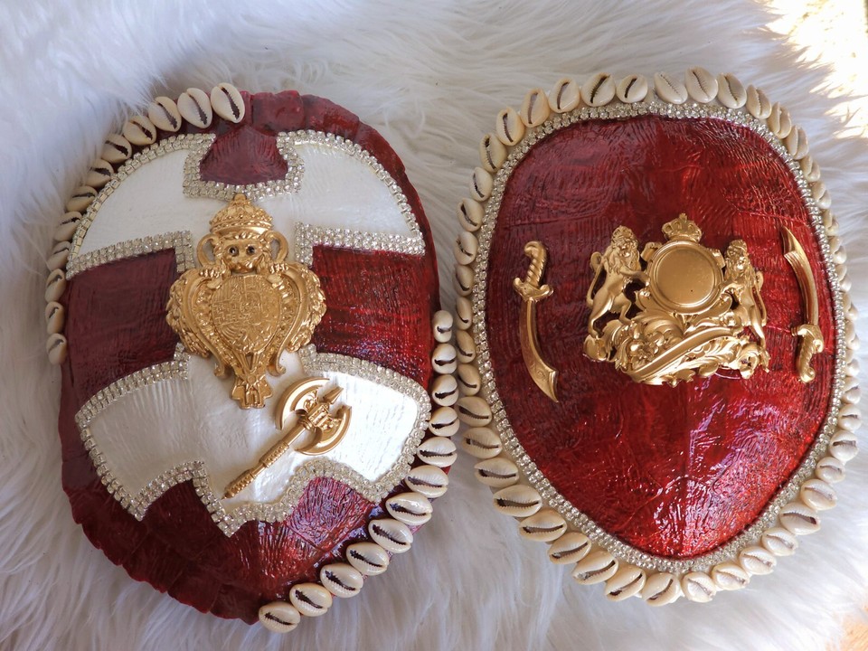 Shango Caparazòn de Tortuga Chango Turtle Shell Santeria Yoruba Altar ...