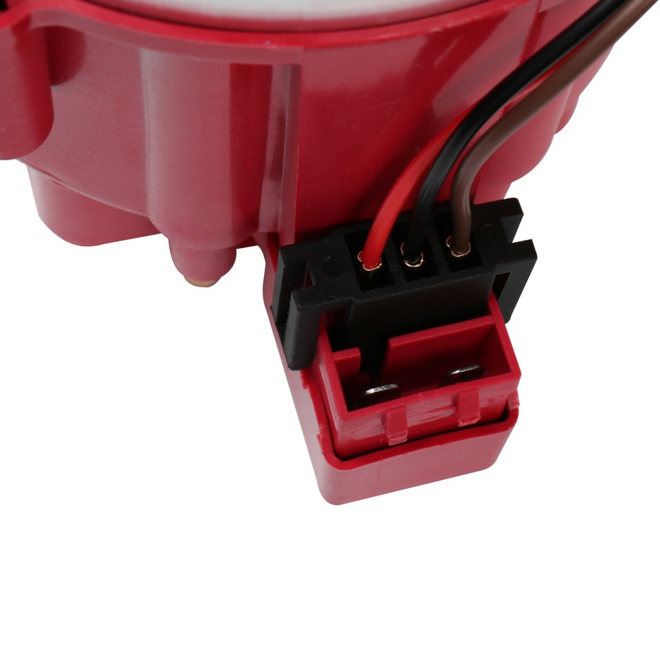 Chevy SBC 350 BBC 454 HEI Distributor & Spark Plug Wires Ignition Combo ...