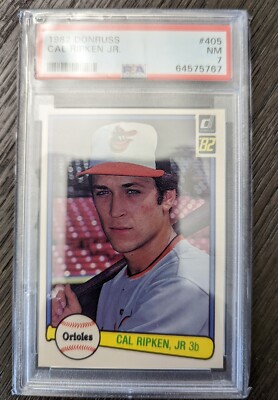 Cal Ripken Jr. 1983 Donruss RC PSA 7 | eBay