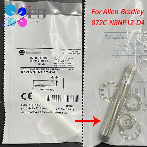 1* Inductive Proximity Sensor 10...30VDC 200mA For Allen-Bradley 872C ...