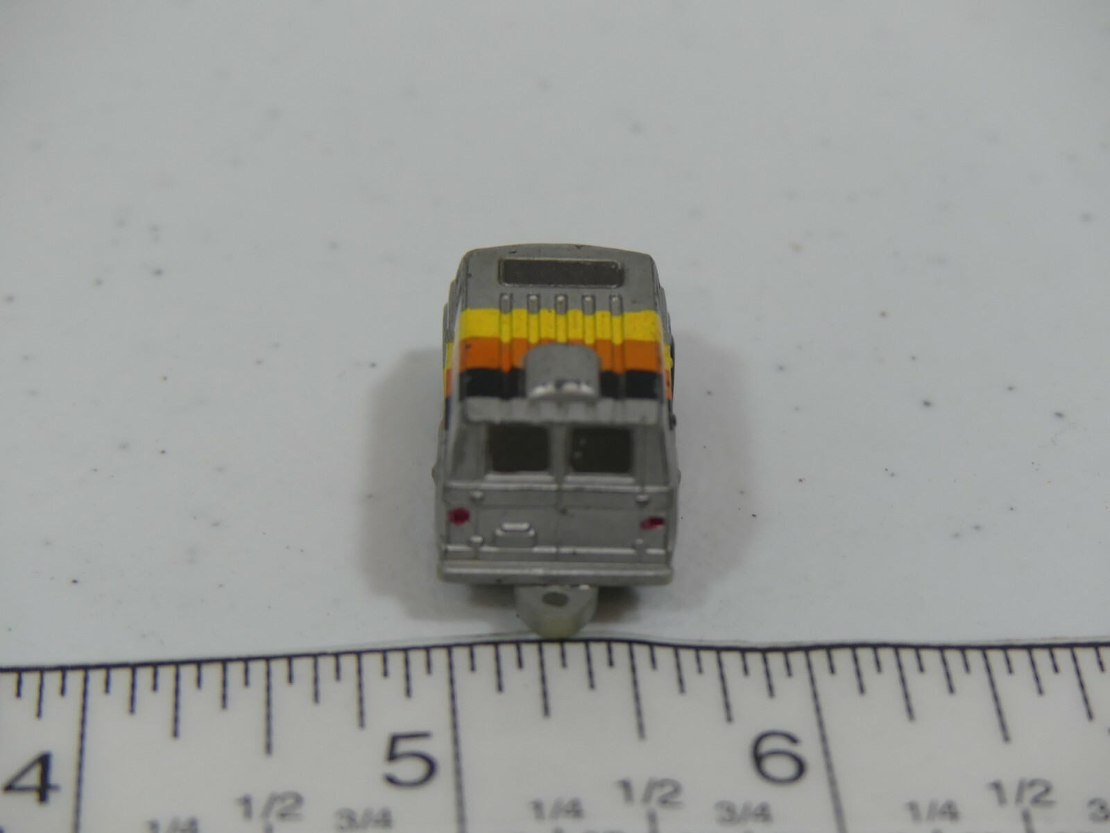 Micro Machines Silver Yellow Black Orange Chevy Van Car Vehicle Mini ...