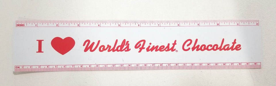Presidents of Our Country 12" Ruler 1789-2001 "I Love World's Finest ...