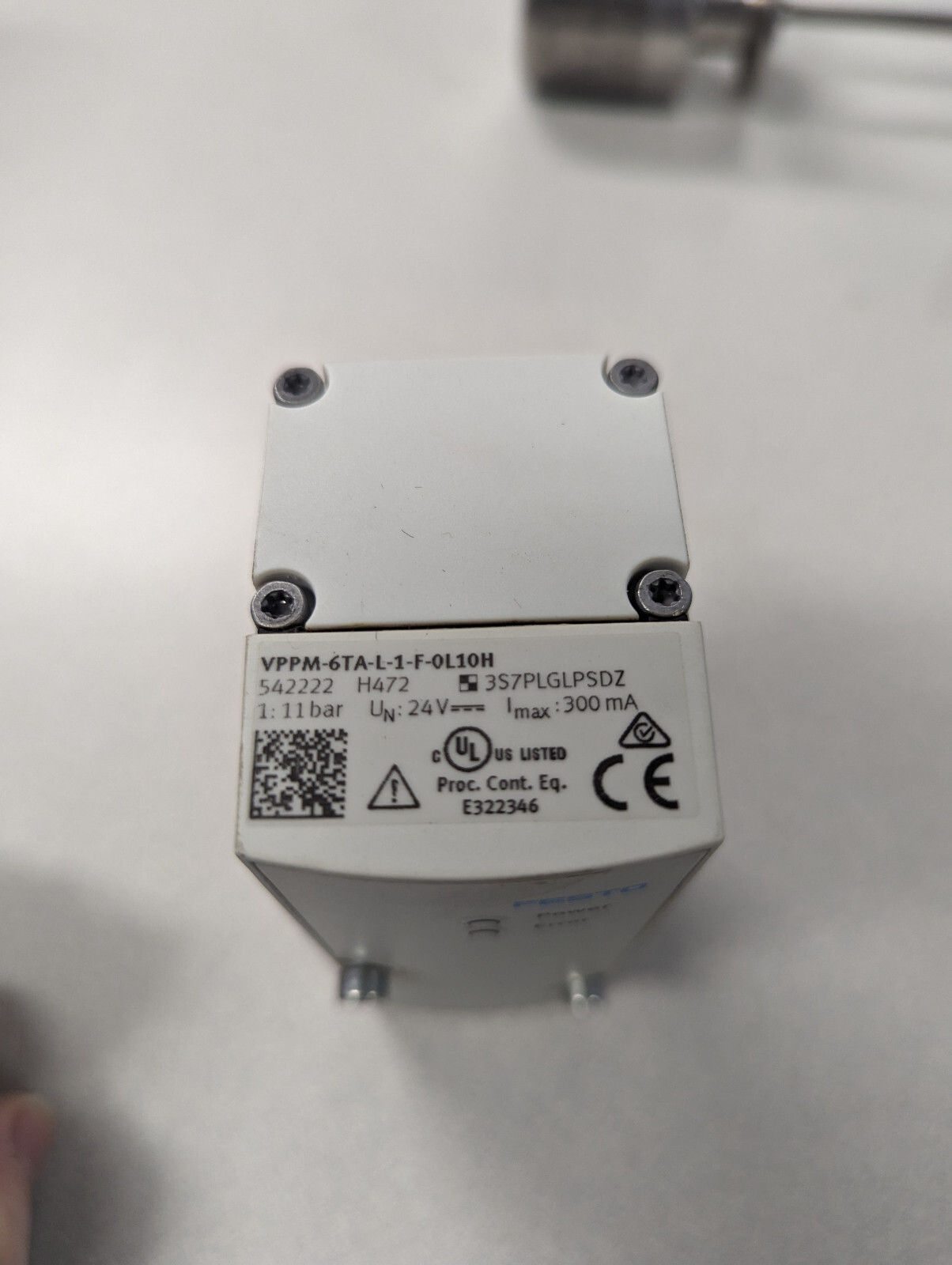 New Festo VPPM-6TA-L-1-F-0L6H-S1 Proportional Pressure Regulator 542218 ...