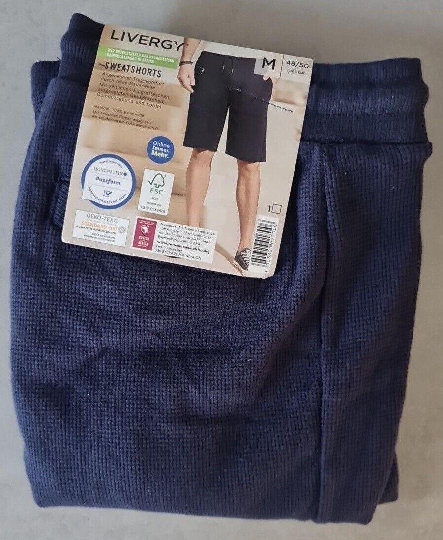 Herren Sweatshorts, Sommerhose, kurze Hose, Freizeithose, Livergy | eBay.de