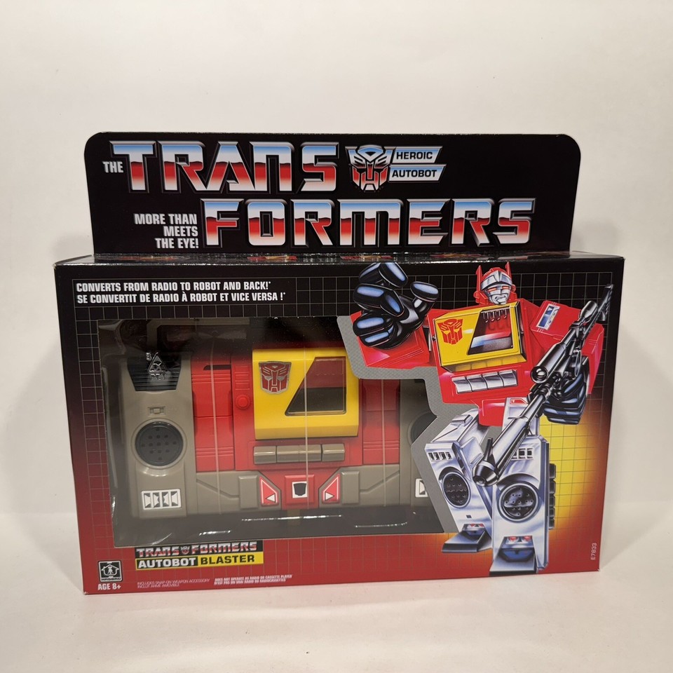 Hasbro Transformers G1 Autobot Blaster Reissue Walmart Exclusive 2020 ...