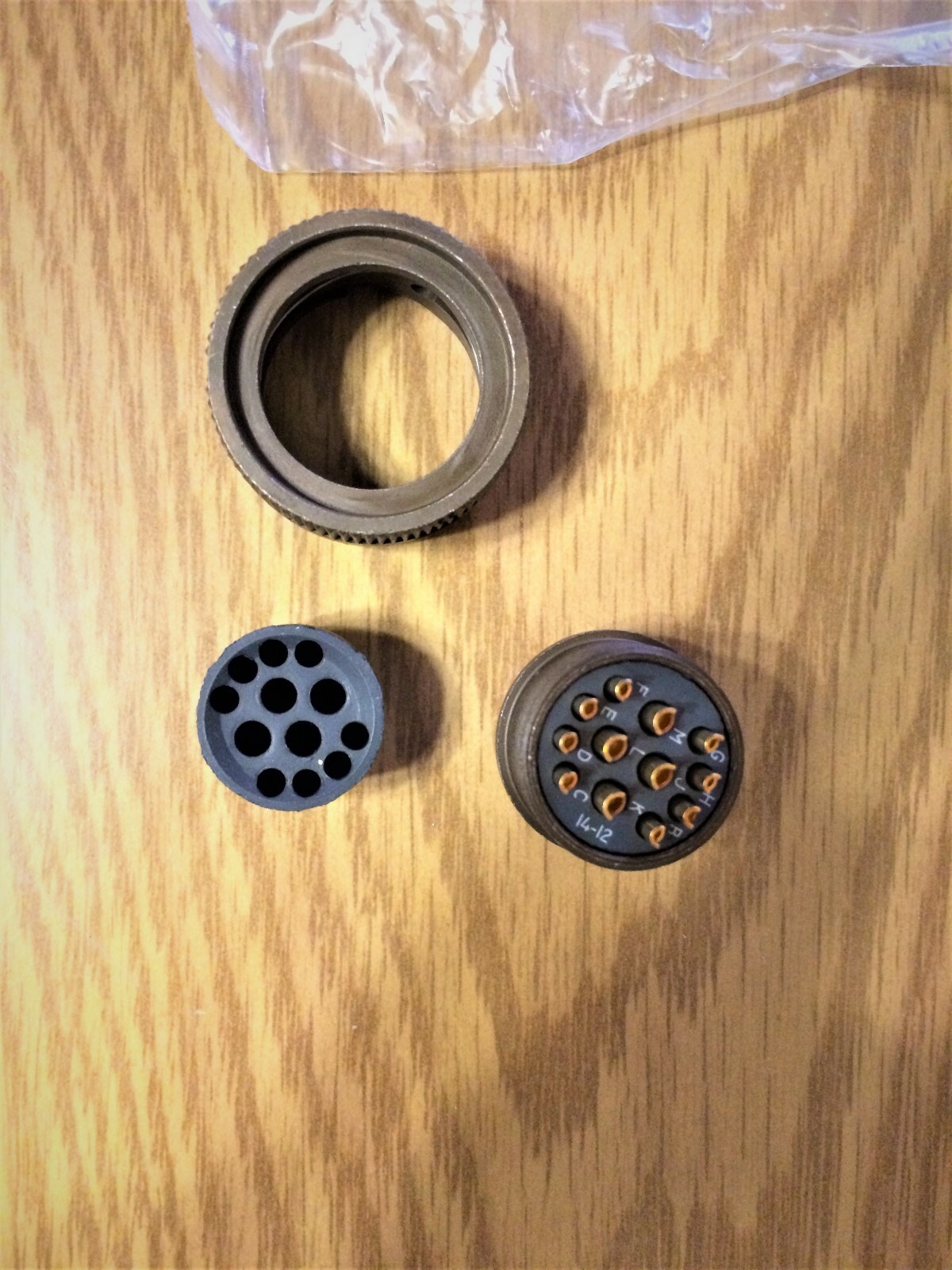 New KPT06F14-12S Circular Wire Connector KPT Series Straight Plug 12 ...