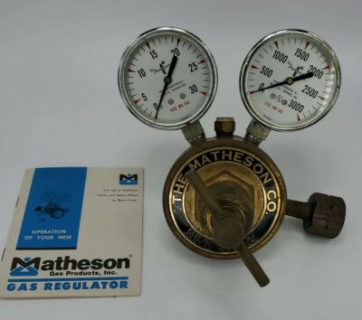 Regulators - Matheson High Pressure Gas Regulator