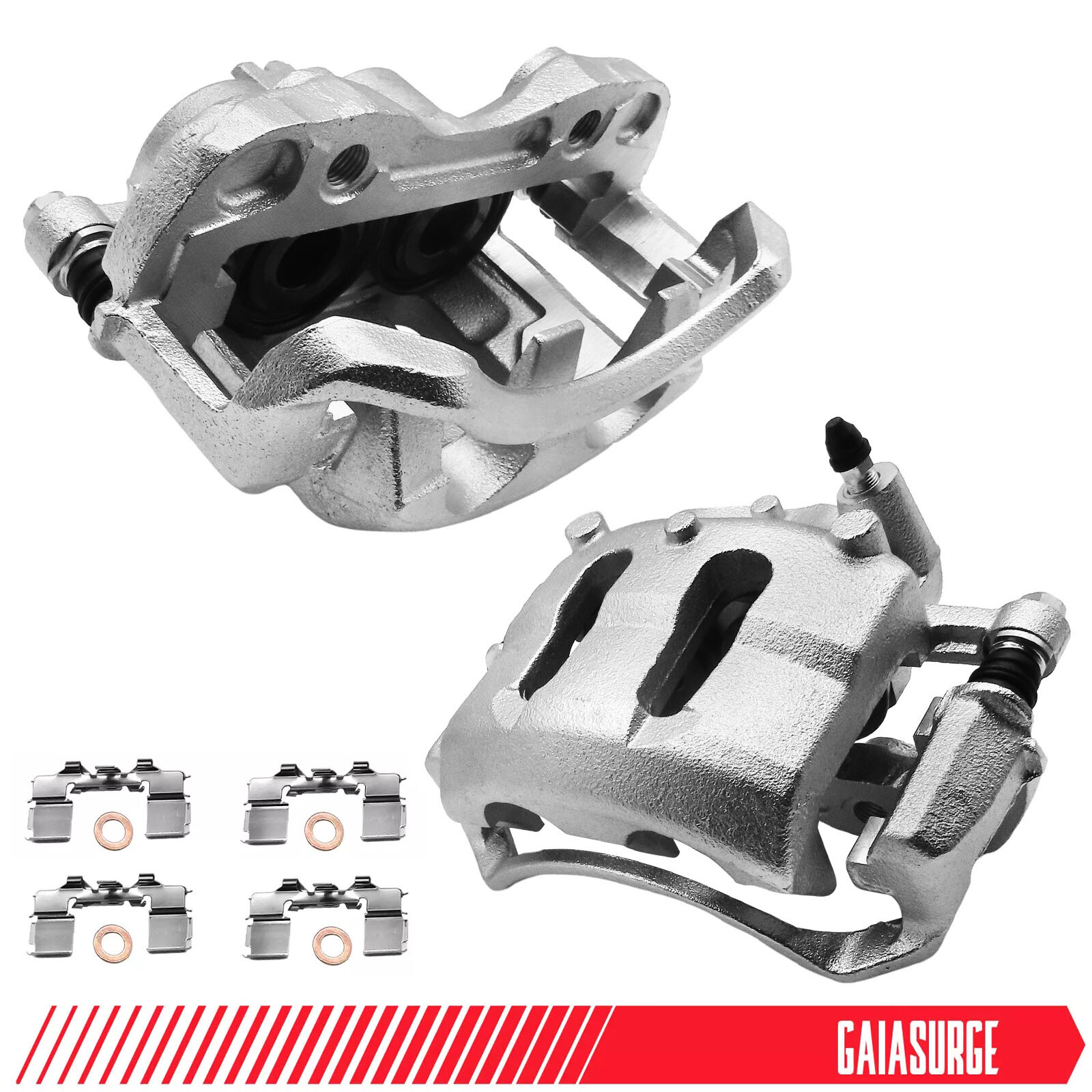 2pcs Front Disc Brake Calipers w/ Bracket for Nissan Frontier 1999 2000 ...