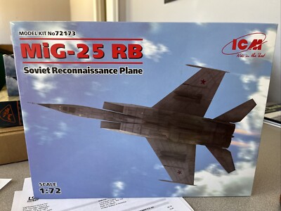 1/72 ICM #72173 MiG-25 RB Soviet Recon Aircraft | eBay