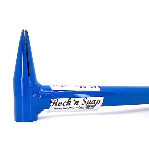 MIDWEST Rock-N-Snap Band Breaker - 19 Inch Steel Band Snapper With High ...