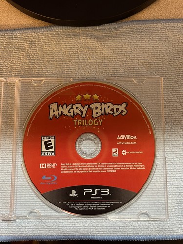 Angry Birds Trilogy PS3 Disc Only Tested Working | eBay