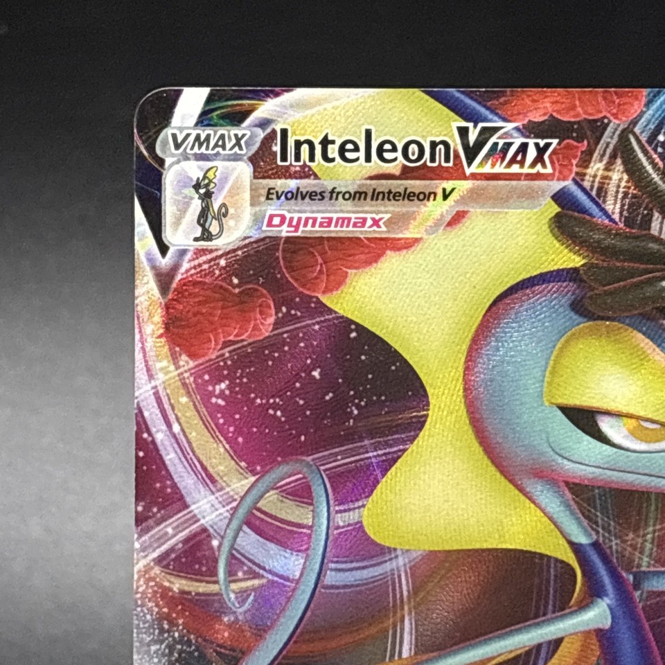 Pokemon TCG - Inteleon VMAX 050/192 Ultra Rare Holo Sword & Shield ...