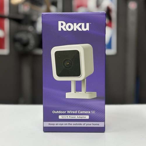 Roku 1080P Wi-Fi Outdoor Security Camera Night Vision Smart Home ...