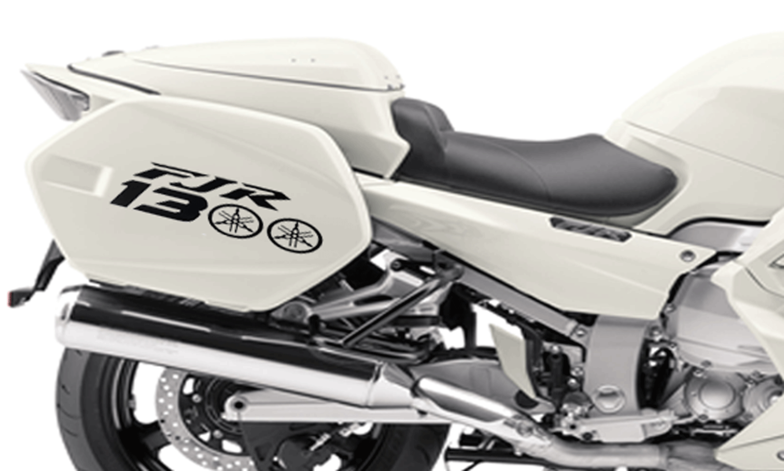 FJR 1300 TUNING FORK MOTORCYCLE DECALS STICKERS FAIRING TAILBAGS ...