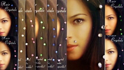 Hair Crystals Magnetic Extension Strand Removable Hair Gem Jewelry ...