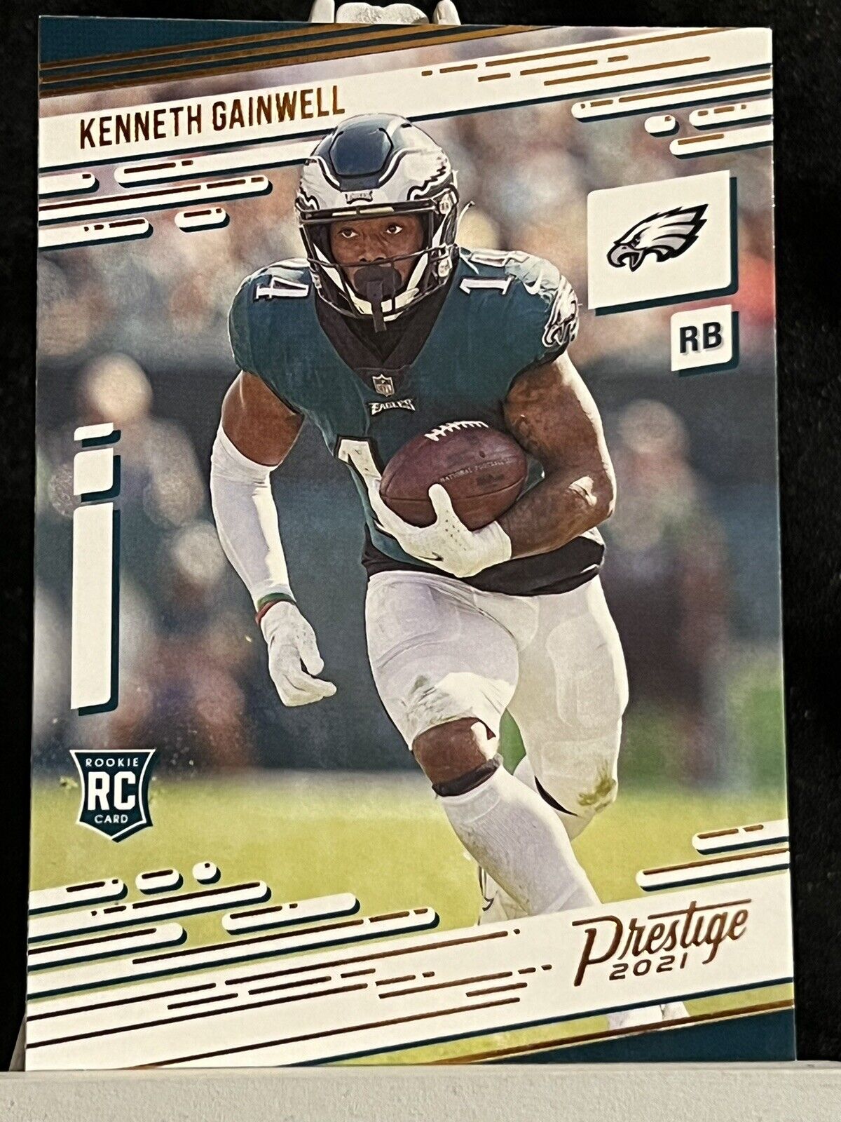 2021 Prestige Rookie Kenneth Gainwell Philadelphia Eagles #217 Football ...