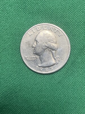 1985 P Washington Coin Error “In Cod We Trust”. | eBay