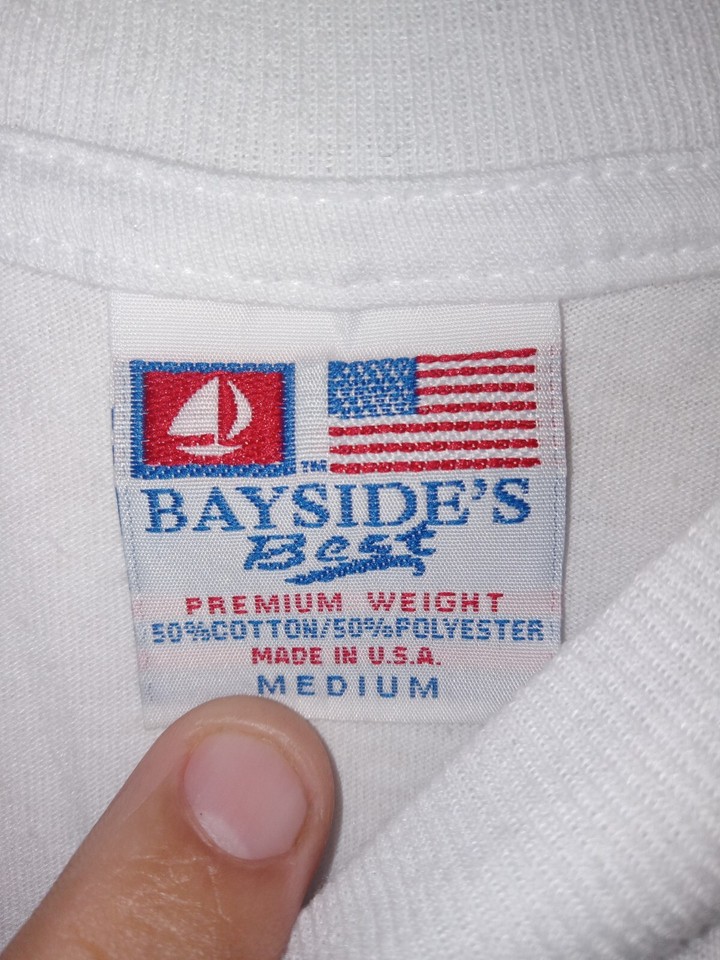 VTG 90s Tupperware Party Employee Logo T-shirt USA Bayside's Best Adult ...