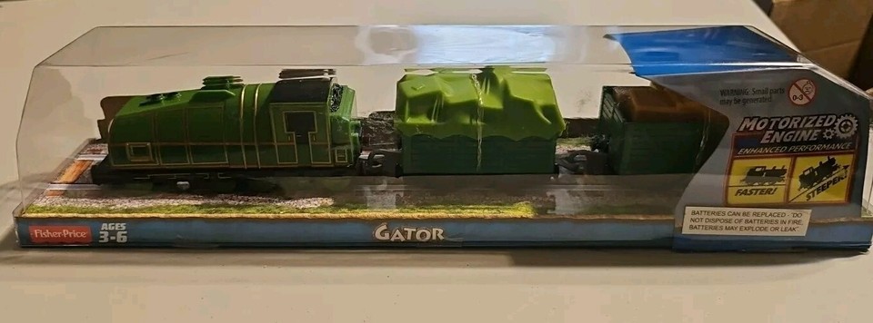 Thomas & Friends TrackMaster Motorized Tales of the Brave Gator Engine ...