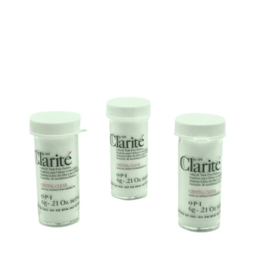 Clarite by OPI Oder & Tack Free System - Crystal Clear 6g / .21oz - 3 ...