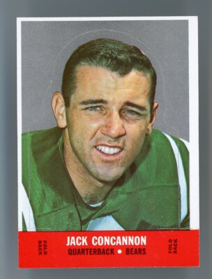 1968 Topps Stand-Ups "Jack Concannon" NEAR MINT or Better **BB-1100 ...