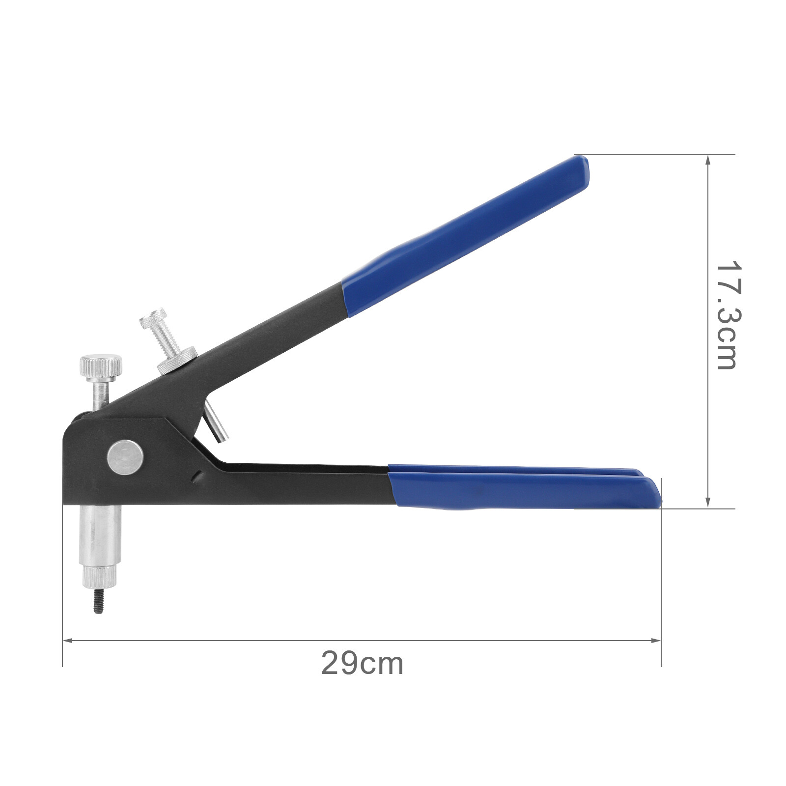 86PCS M3-M8 Heavy Duty Hand Riveter Rivet Gun Kit Threaded Rivet Nut ...