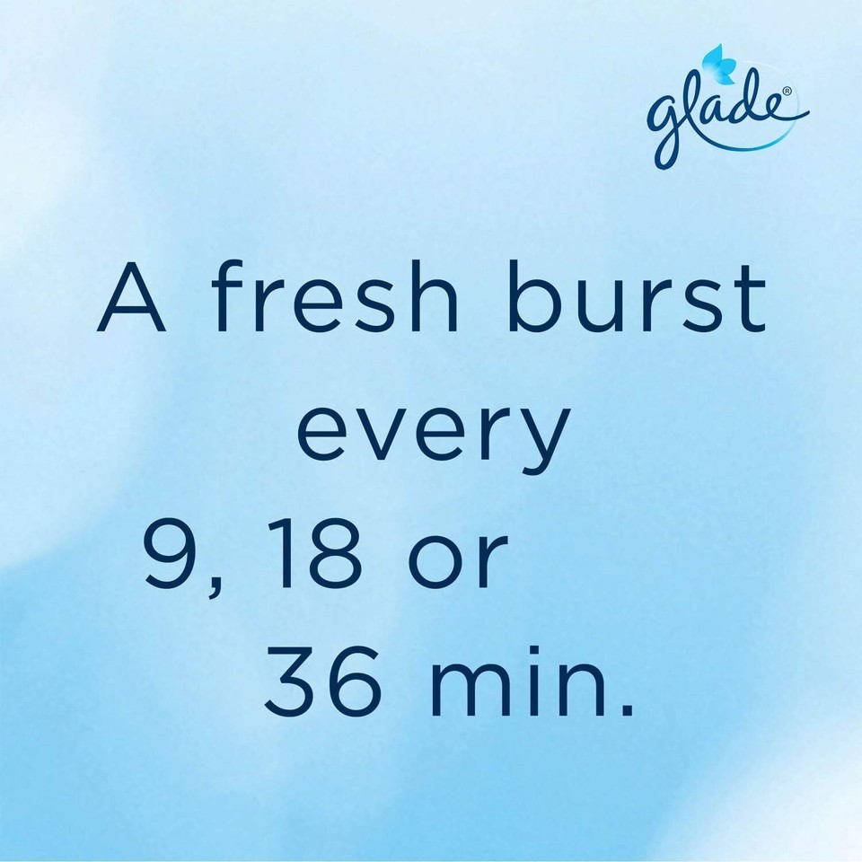 Glade Sensual Automatic Air Freshener Spray Refill Sandalwood Jasmine ...