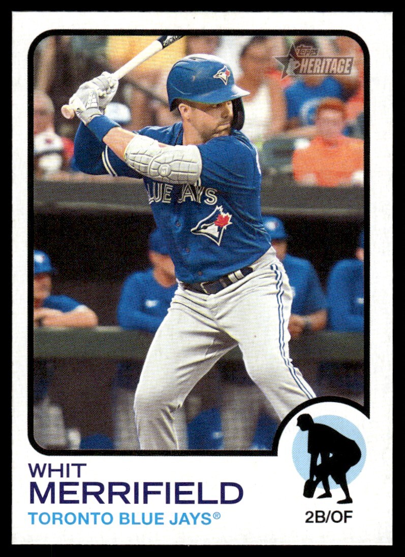 2022 Topps Heritage High Number Whit Merrifield Toronto Blue Jays #575 ...