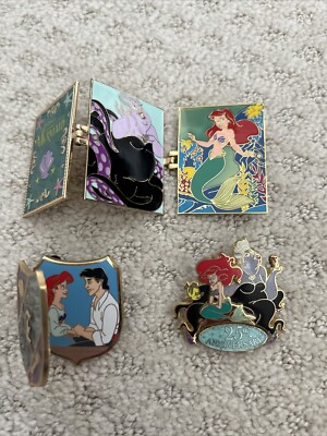Limited Edition Little Mermaid Ariel Disney Pins | eBay