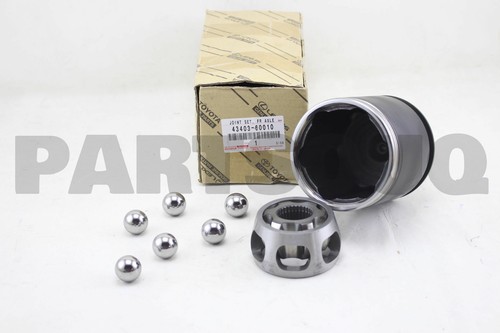 4340360010 Genuine Toyota JOINT SET, FRONT AXLE INBOARD, RH/LH 43403 ...