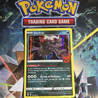 Pokemon TCG Trick or Trade Mini Set: DARKRAI 105/189 -- NM - Mint Holo ...