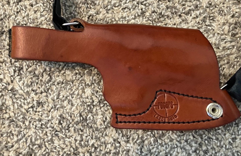 VINTAGE ROGERS LEATHER SHOULDER HOLSTER | eBay