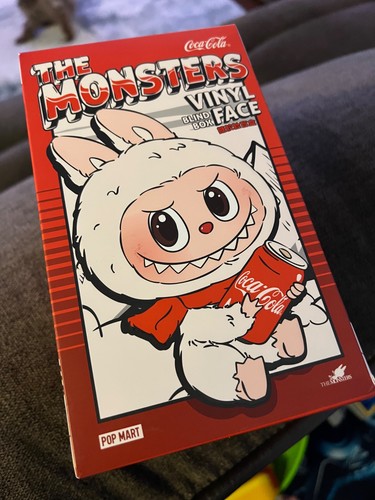 Labubu Coca Cola Series Limited Edition authentic with verification QR ...