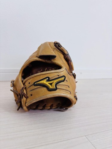 Mizuno Pro Hardball Pitcher Custom Gloves, Leather, Used, Alpha Name ...
