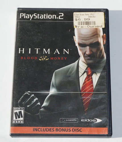 Hitman Blood Money PS2 (Sony PlayStation 2, 2006) CASE & 2 DISC ONLY | eBay