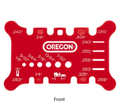 Oregon Chainsaw Bar & Chain Pitch Gauge File Measuring Tool 556418 | eBay