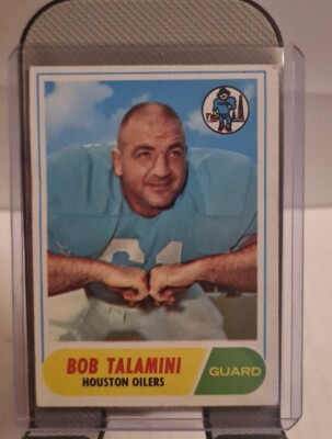 Bob Talamini #68 Topps 1968 Football Card (Houston Oilers) | eBay